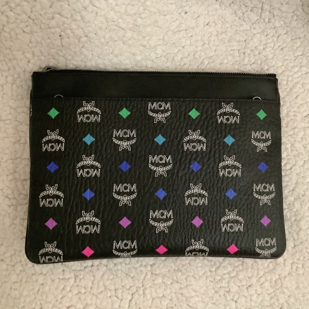 Mcm Crossbody Pouch - Gem